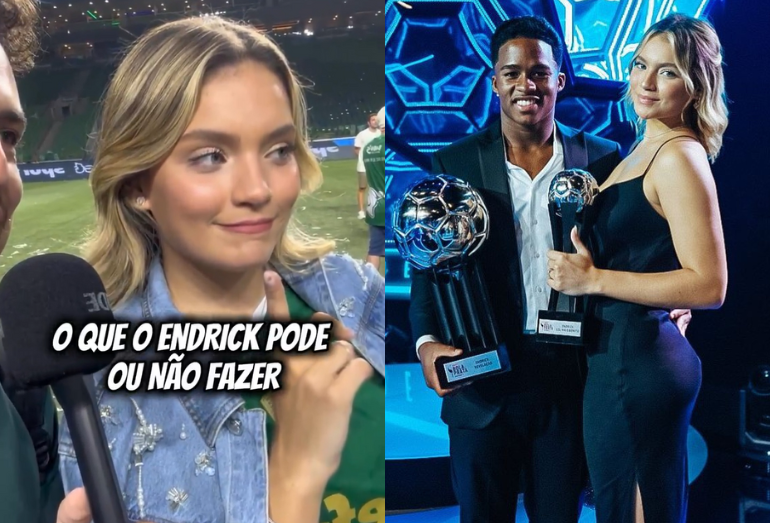Namorada de Endrick expõe o que o jogador pode ou não fazer no ...